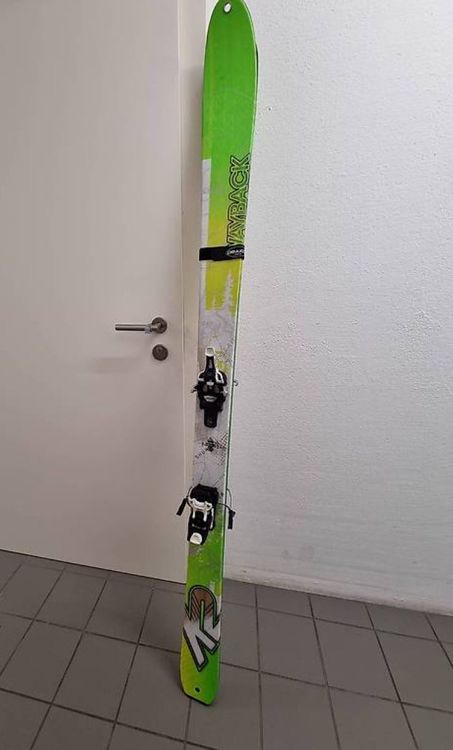 Set de ski rando avec fixation, peau et couteaux (Gebraucht) in ...