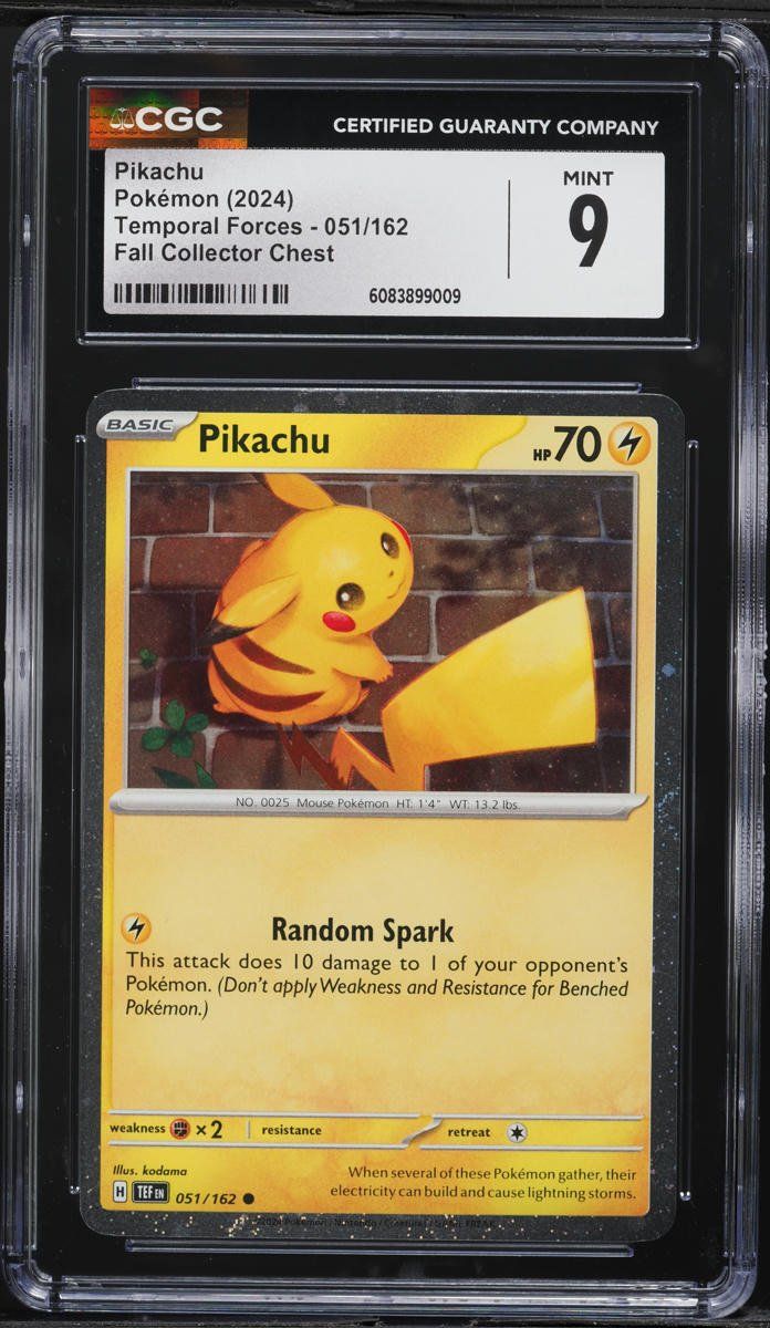 2024 Pokemon SV Temporal Forces Fall Collector Chest Pikachu (Neu ...