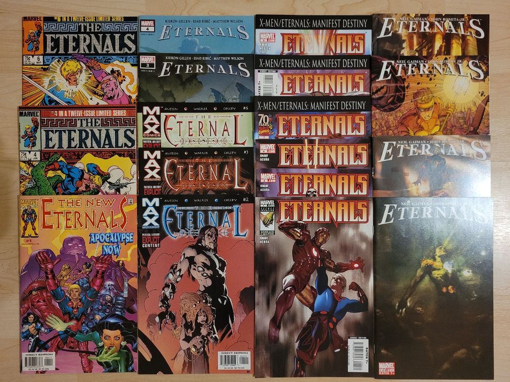 Eternals (18x) Marvel Comics (Gebraucht) in Biel/Bienne für CHF 32 – mit Lieferung auf Ricardo ...