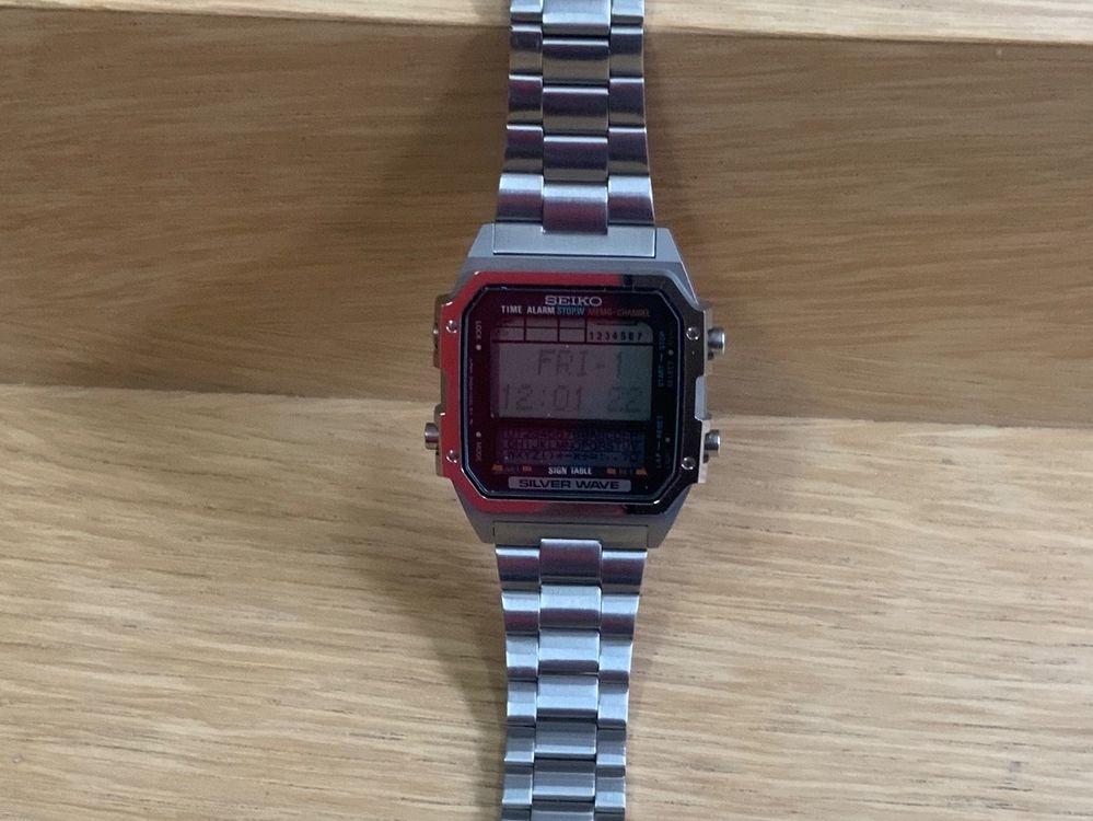 Seiko Watch Memory Digital Rare D409-5030 vintage vie neu | Kaufen auf ...
