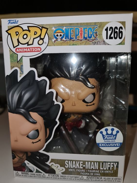 Funko Pop ! One Piece Snake-Man Luffy 1266 Exclusive (Neu (gemäss ...