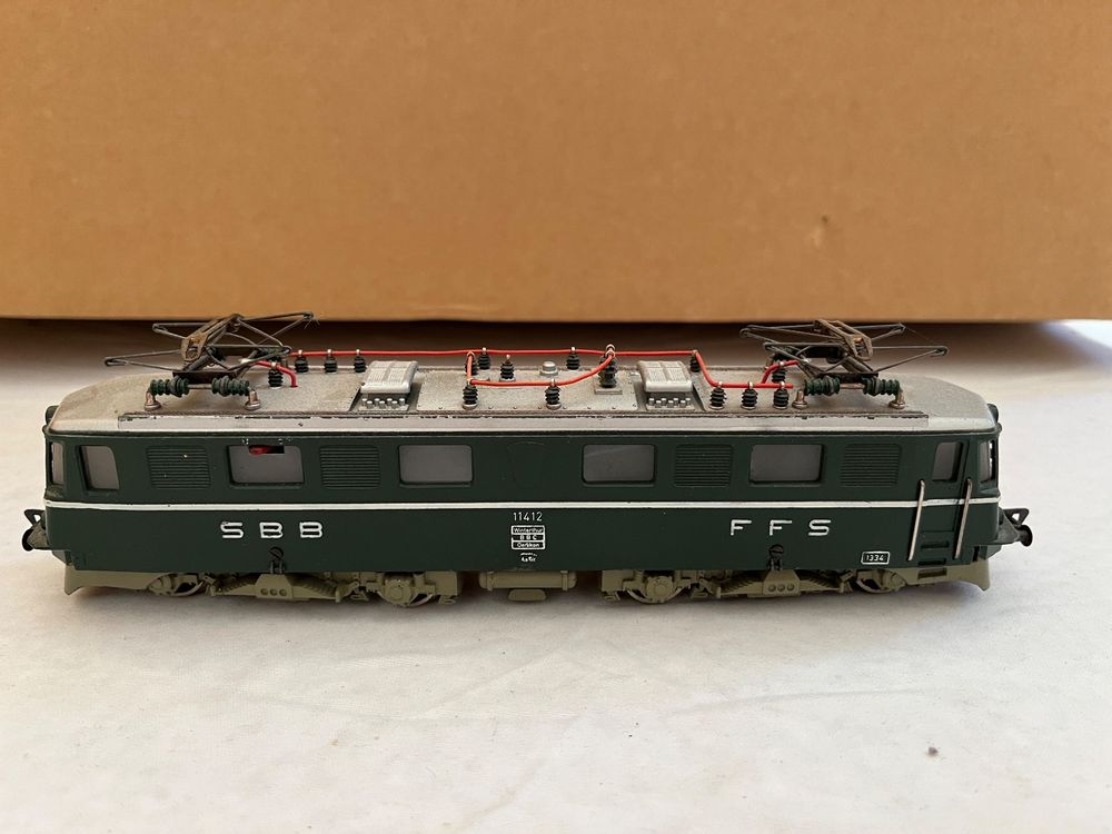 Fleischmann 1334 SBB E-lok 11412 Ae 6/6 Guss FLM (Gebraucht) in Schlieren für CHF 50 – mit ...