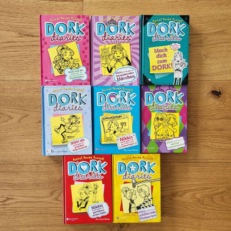 DORK diaries Bücher 8 Stk. (Gebraucht) in Fraubrunnen für CHF 20 – mit ...