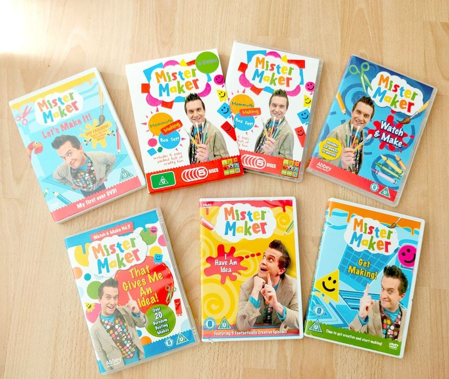 Mister Maker Bastel Show DVDs Kinder | Kaufen auf Ricardo