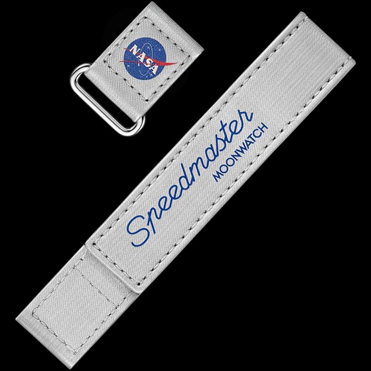 Orginal 2‑teiliges Nasa Speedmaster Moonwatch VELCRO Armband (Neu und ...
