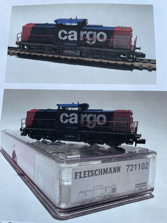 Diesellok Cargo Analog Fleischmann 72721102 Spur N (Neu und ...