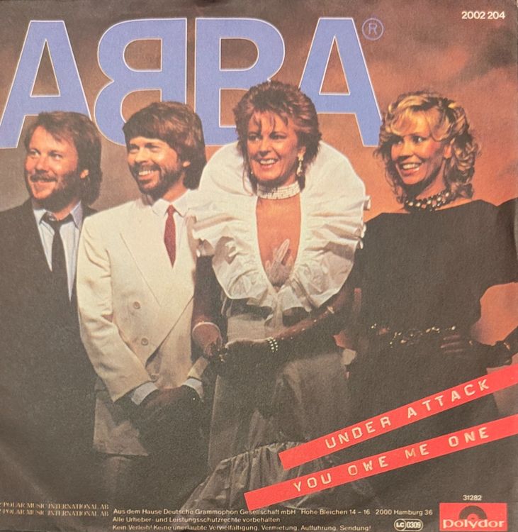 Vinyl Single ABBA - Under Attack | Kaufen auf Ricardo