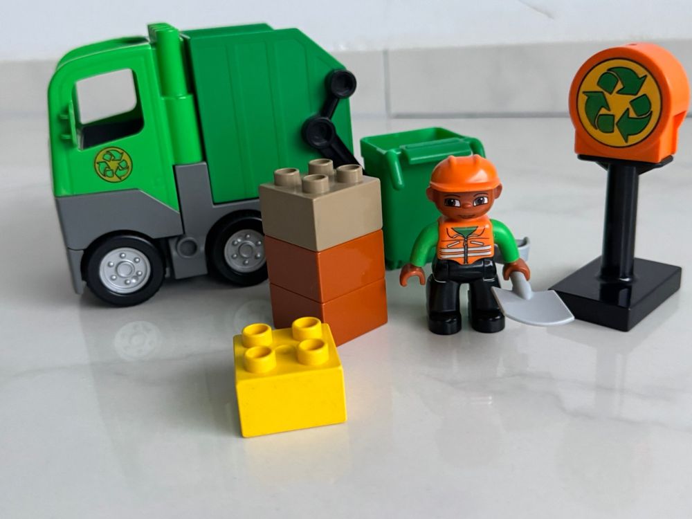 Lego Duplo 4659 - Grüner Lastwagen mit Recycling Figur Top! (Gebraucht) in Uhwiesen für CHF 14 ...