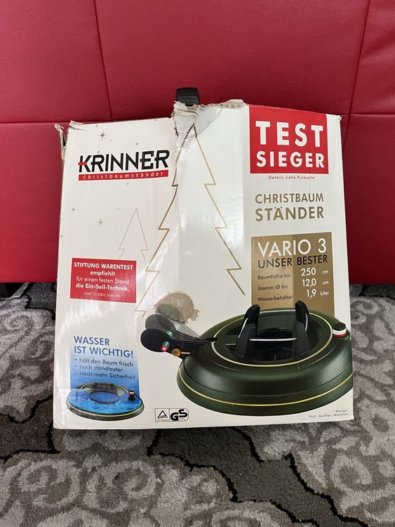 Krinner Christbaumstaender Vario 3 Top Zustand🌲🎄! | Kaufen auf Ricardo