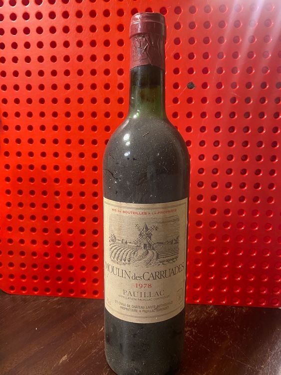 Rarität: Bordeaux Lafit-Rothschild1978 (Gebraucht) in Samstagern für CHF 290 – mit Lieferung auf ...