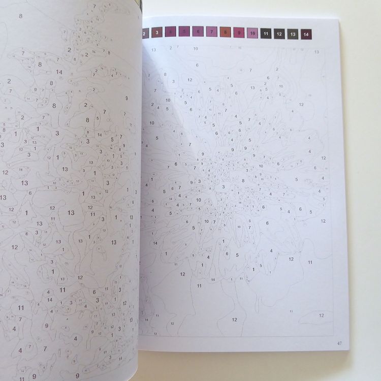 Malen nach Zahlen - 72 Blatt - A4 - Malbuch (Neu und originalverpackt) in Basel für CHF 5 – mit ...