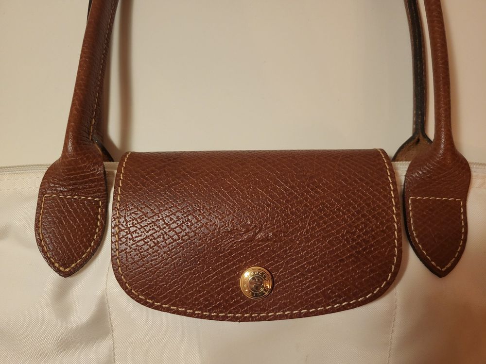 Longchamp Le Pliage M (weiss) (Gebraucht) in Teufen AR für CHF 45 – mit Lieferung auf Ricardo kaufen