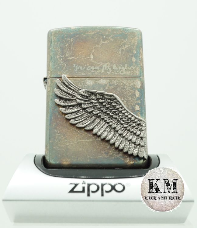 ZIPPO® YOU CAN FLY HIGHER - EMBLEM - 2007 - UNGEZÜNDET | Kaufen auf Ricardo