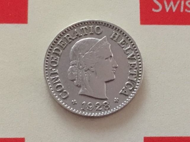 5 Rappen 1928 ss-vz, nur 2,0 Mio! (Gebraucht) in Elsau für CHF 1.2 – mit Lieferung auf Ricardo ...