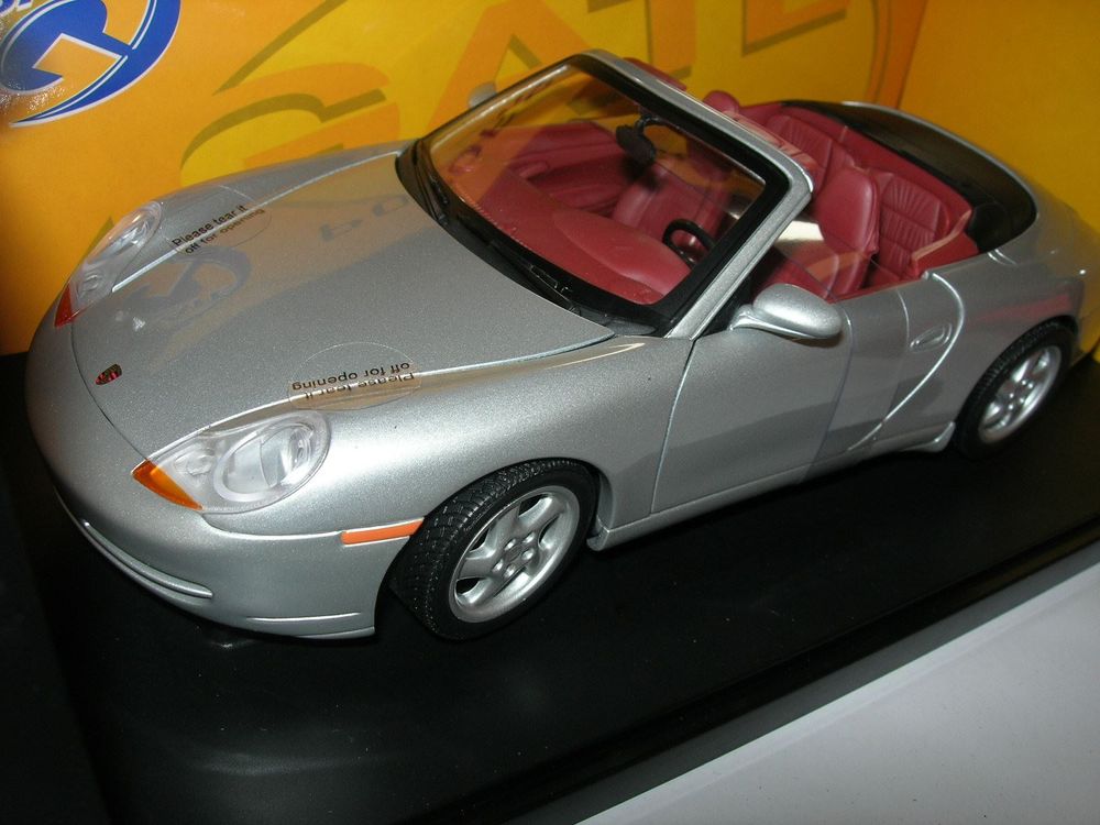 Porsche 996 Carrera Cabrio silber * Gate 1:18 | Kaufen auf Ricardo