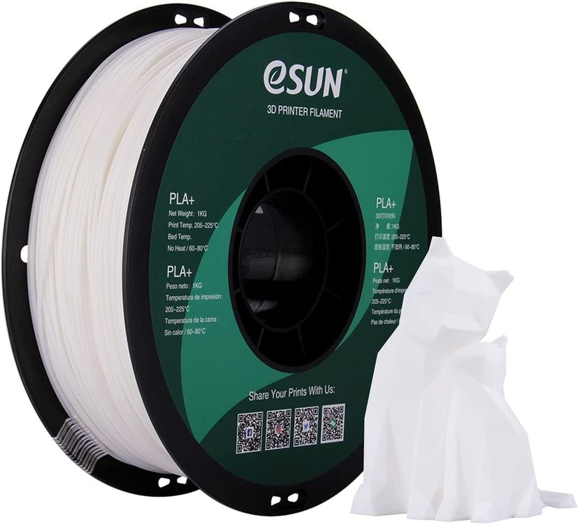 3D Drucker Filament PLA Plus 1.75mm Weiss Filament 1KG | Kaufen auf Ricardo