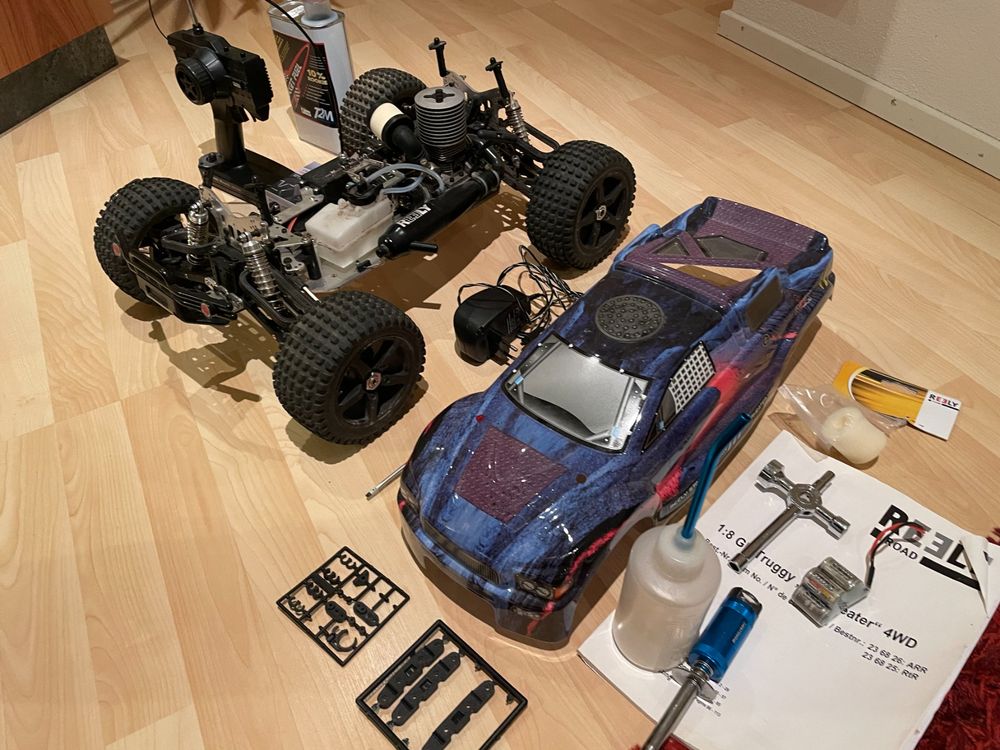 1:8 GB Truggy Benziner Modellauto/ Spass haben und losfahren | Kaufen auf Ricardo