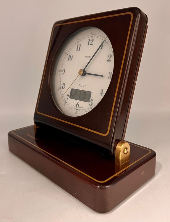 Vintage 80 Jahre Design Kundo Space Timer Funkuhr Tischuhr (Gebraucht ...