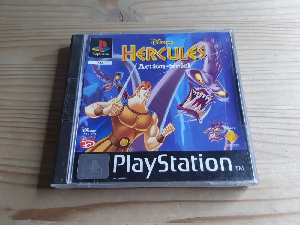 Disneys Hercules Action-Spiel - Erstausgabe - PS1 (Gebraucht) in ...