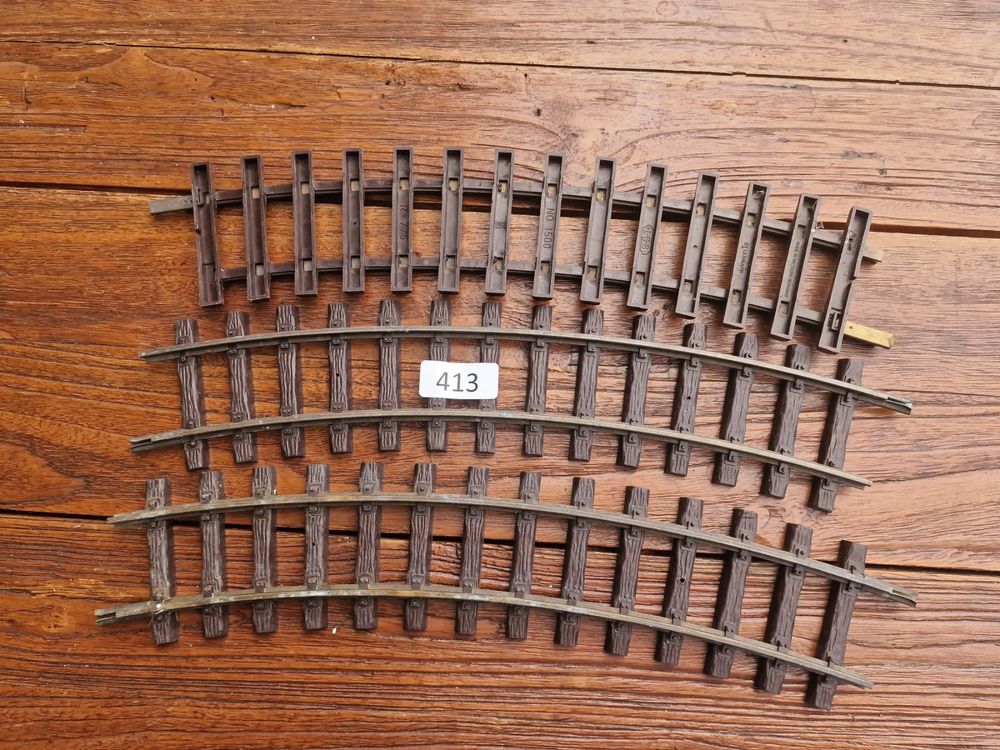 3 LGB Gleis 1500 Radius-775 (413) (Gebraucht) in Arth für CHF 10 – mit ...