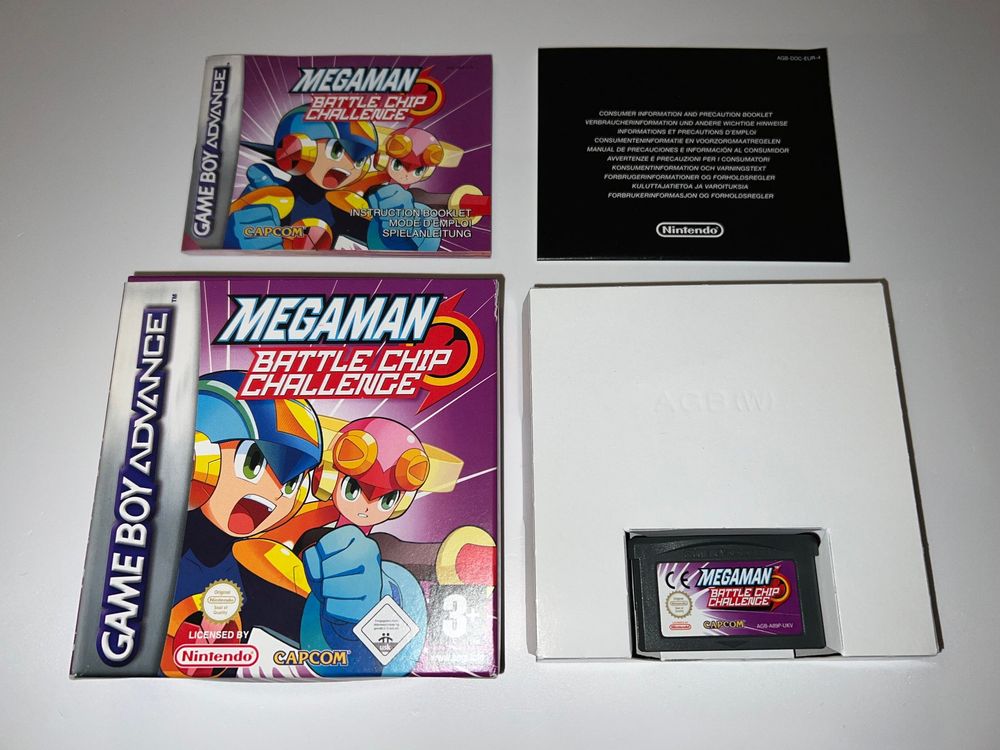 GBA Spiel - Mega Man Battle Chip Challenge (OVP) (D'occasion) à Zürich ...