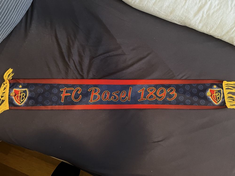 Retro FC Basel Schal | Kaufen auf Ricardo