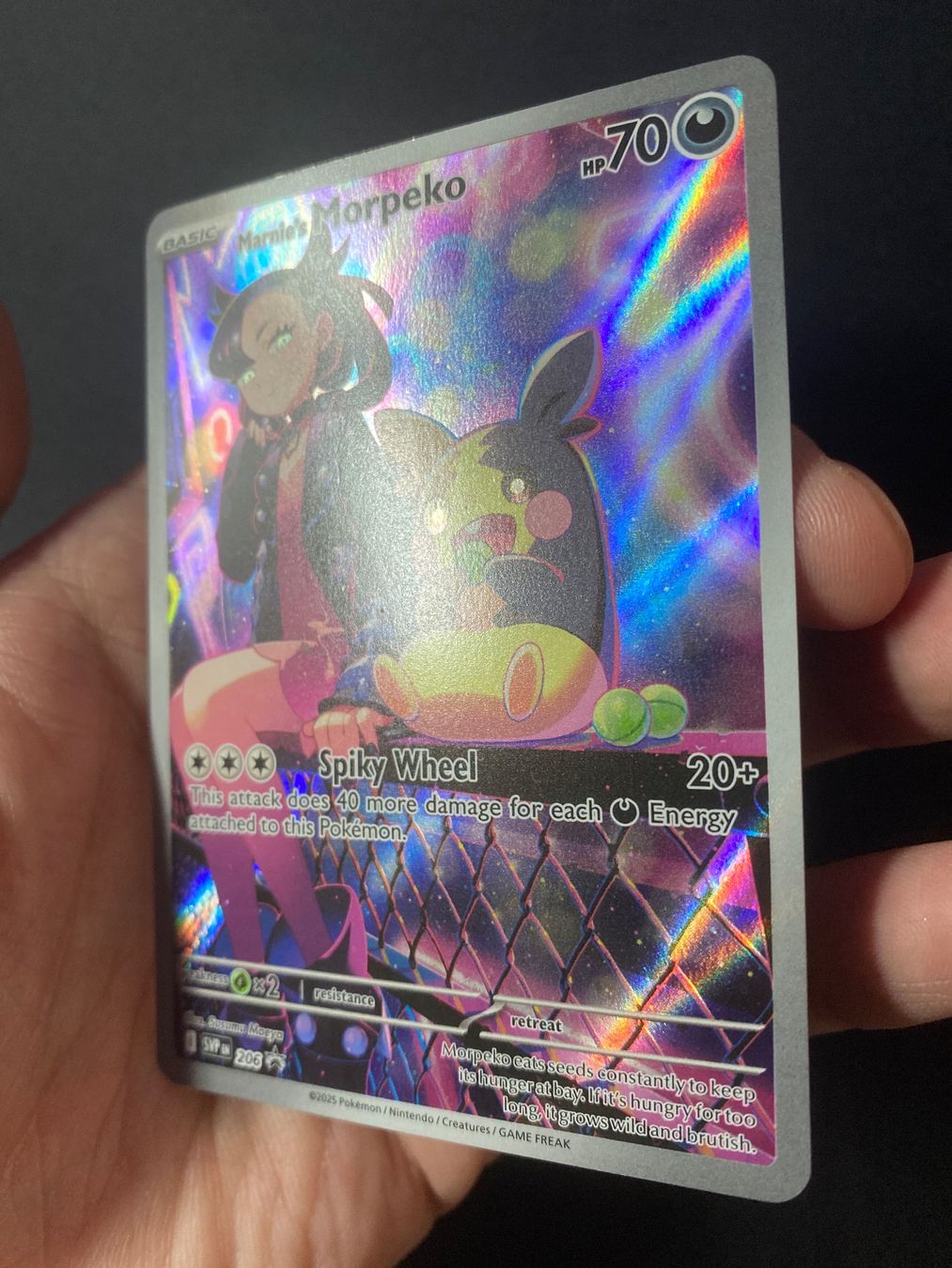 Marnie's Morpeko 206 -Marys Morpeko - Black Star Promos - EN (Neu ...