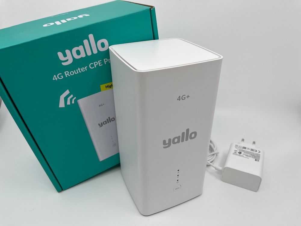 Yallo 4G+ Router CPE 3 PRO nano Sim, Highspeed Internet Box | Kaufen ...