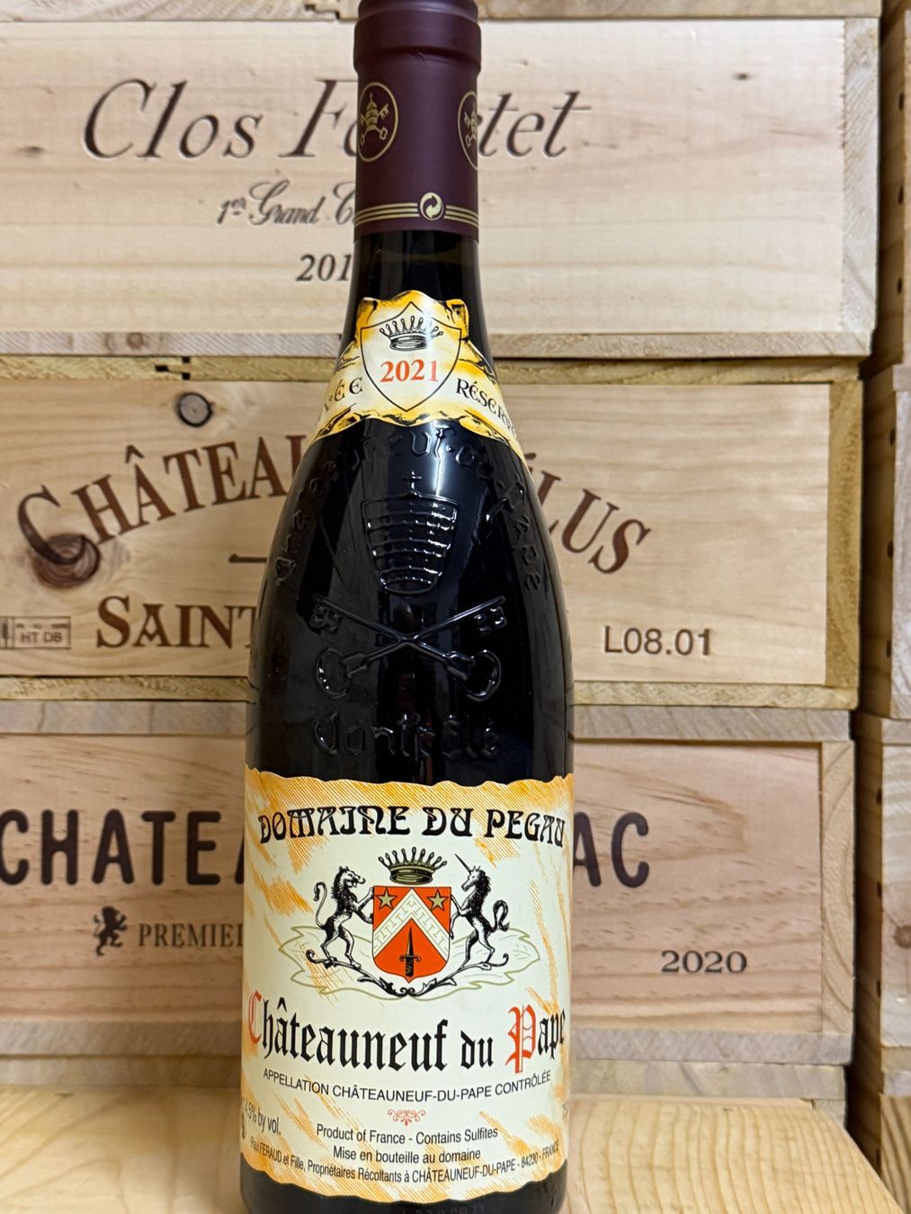 1 Fl Domaine de Pégau Réservée 2021 (95/100 JS) (Neu (gemäss ...