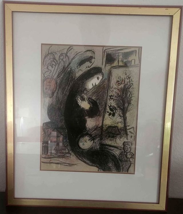 Lithographie Originale Marc Chagall, Inspiration, 1963 (Gebraucht) in Lausanne für CHF 600 – nur ...