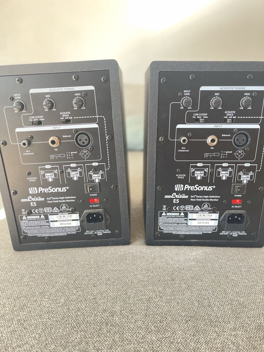 Paire d'enceintes de monitoring PreSonus Eris E5 (Neu (gemäss ...