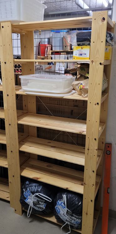 HOLZREGAL/KELLERREGAL (Gebraucht) in Stetten AG für CHF 35 – nur Abholung auf Ricardo kaufen