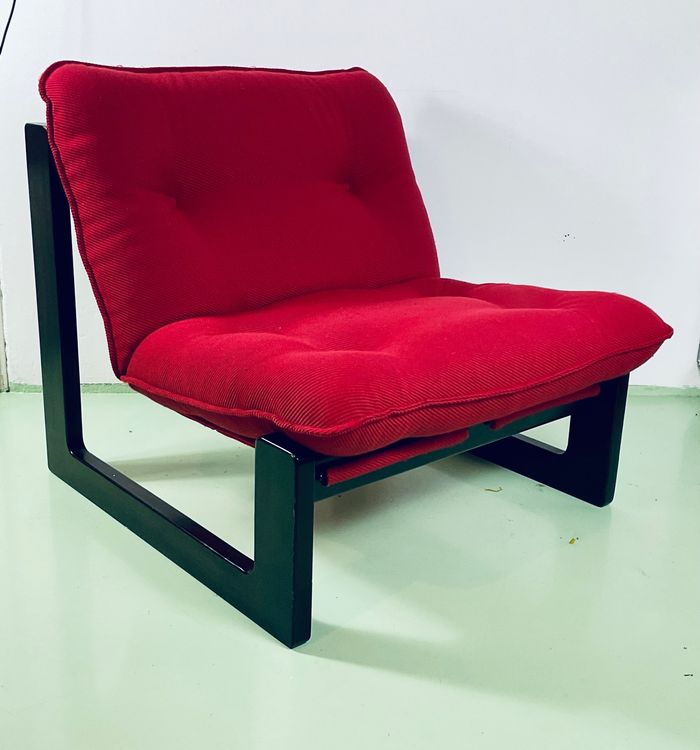 Vintage Loungesessel, rot, 70er Jahre Design Klassiker! (Gebraucht) in ...