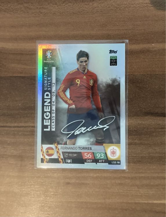 Topps Match Attack Legend Fernando Torres Signature Style | Kaufen auf ...