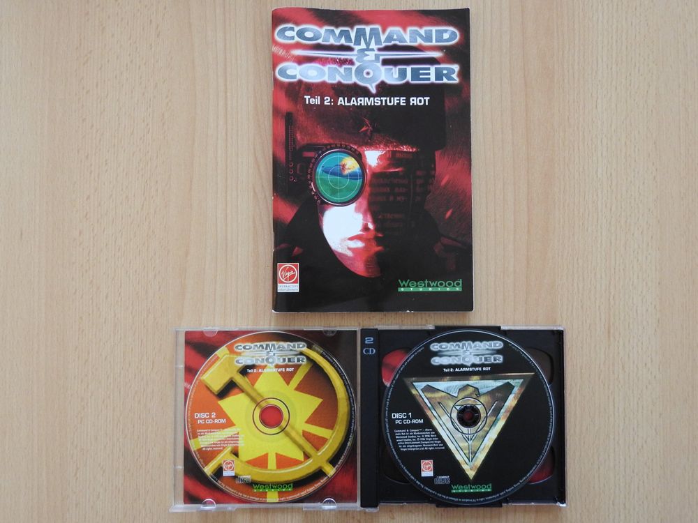 PC CD-ROM: Command & Conquer Teil 2 Alarmstufe Rot 1996, OVP | Kaufen auf Ricardo