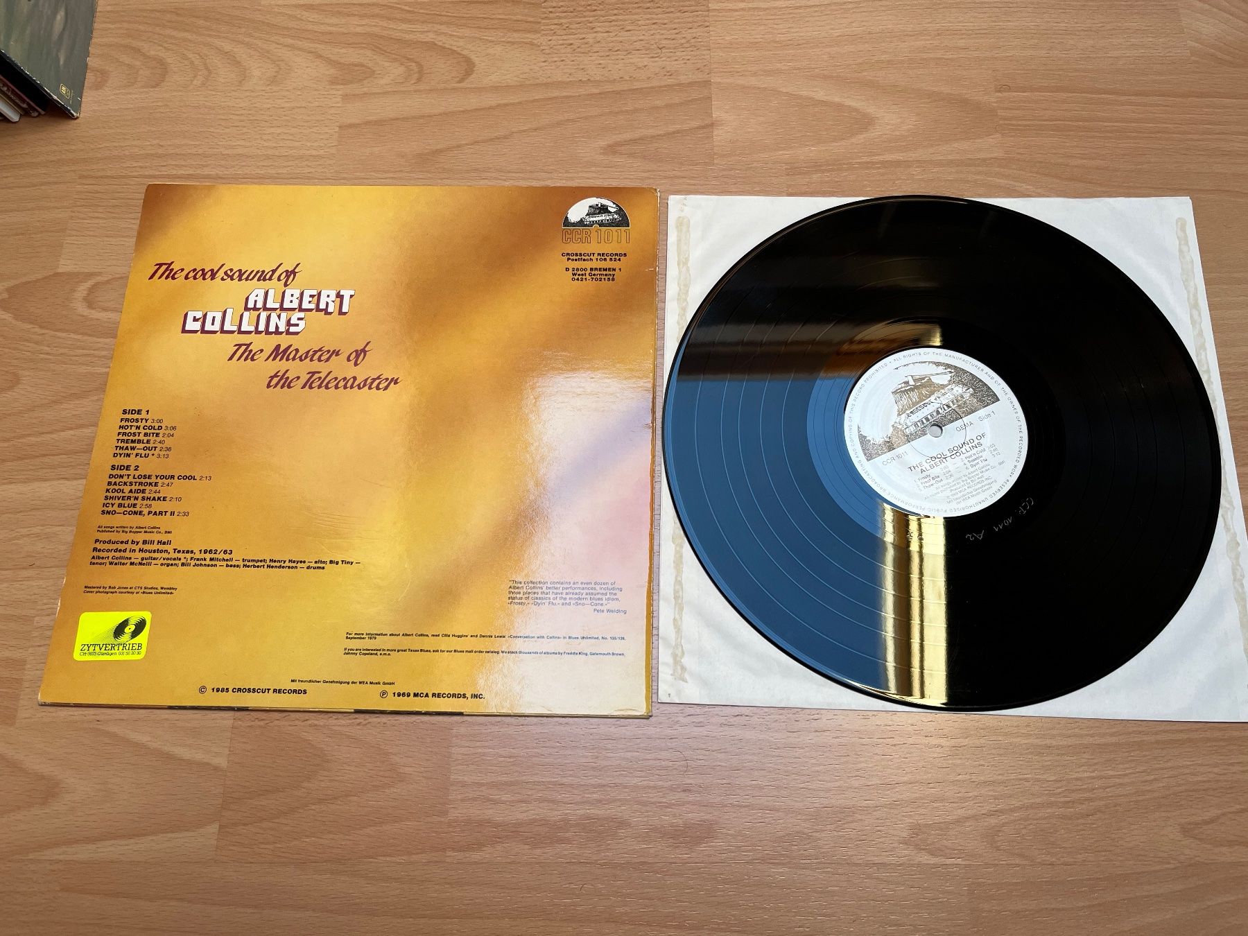 Albert Collins - The cool Sound of the Master of Telecaster (Gebraucht ...