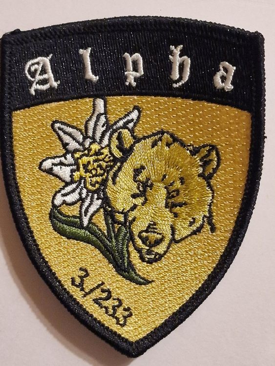 Spezial Badge Alpha 3/333 infanterie | Kaufen auf Ricardo