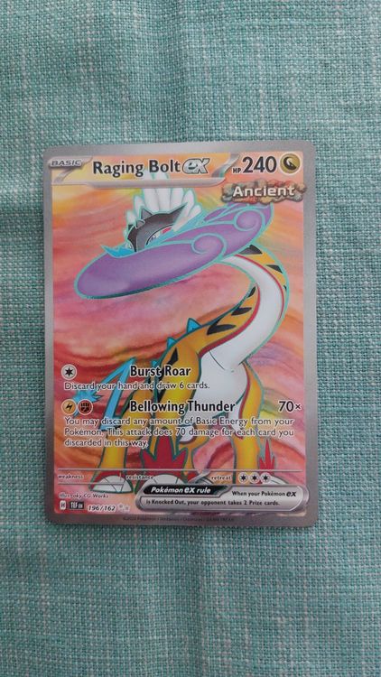 Raging Bolt ex Fullart Temporal Forces | Kaufen auf Ricardo