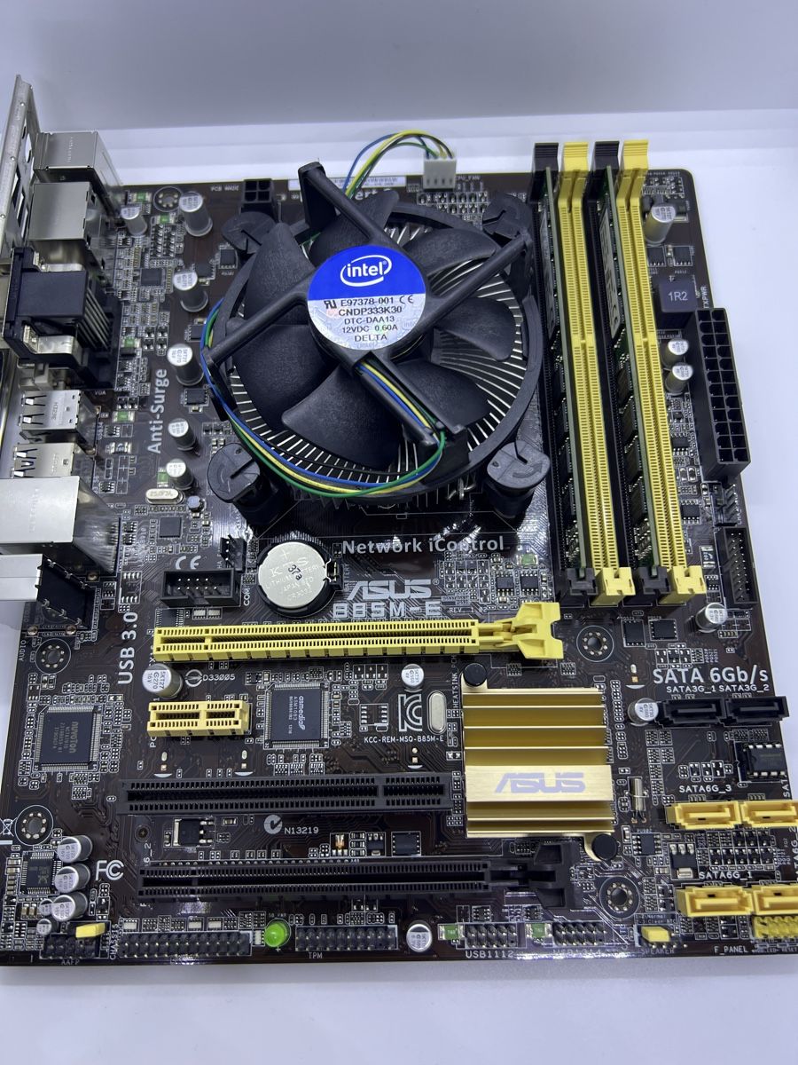 ASUS B85M-E Mainboard Set mit Intel Core i5 & RAM (Gebraucht) in ...
