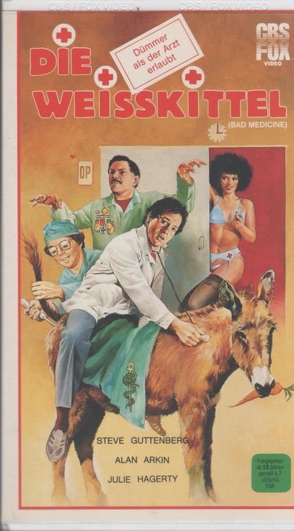 Weisskittel-Dümmer als der Arzt erlaubt (USA1985) CBSFOX VHS (Gebraucht ...
