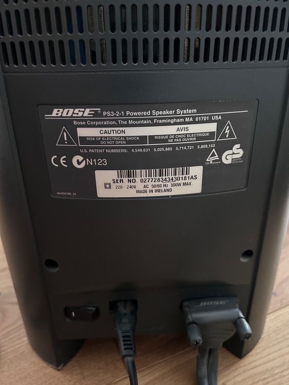 Bose PS3-2-1 Powered Speaker System | Kaufen auf Ricardo