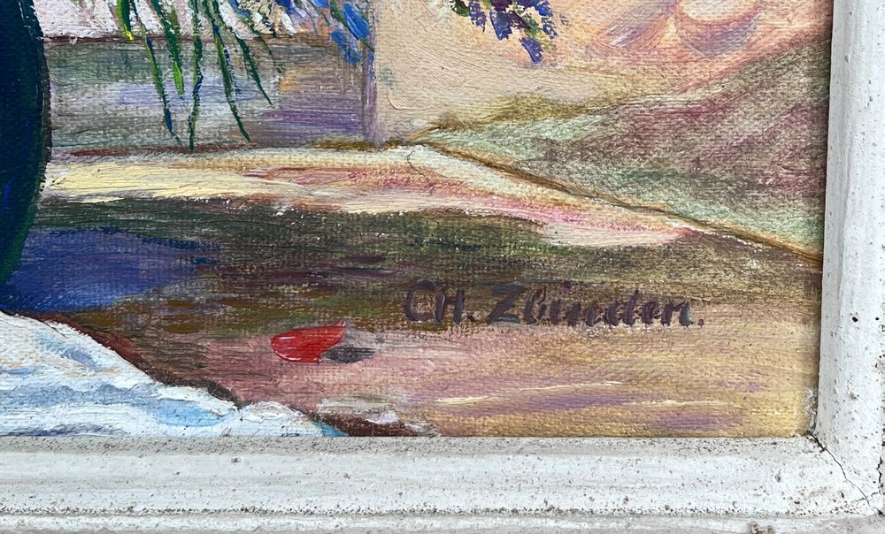 Alte Stilleben Gemälde Signiert Öl Auf Leinwand (Gebraucht) in Root für CHF 10 – mit Lieferung ...