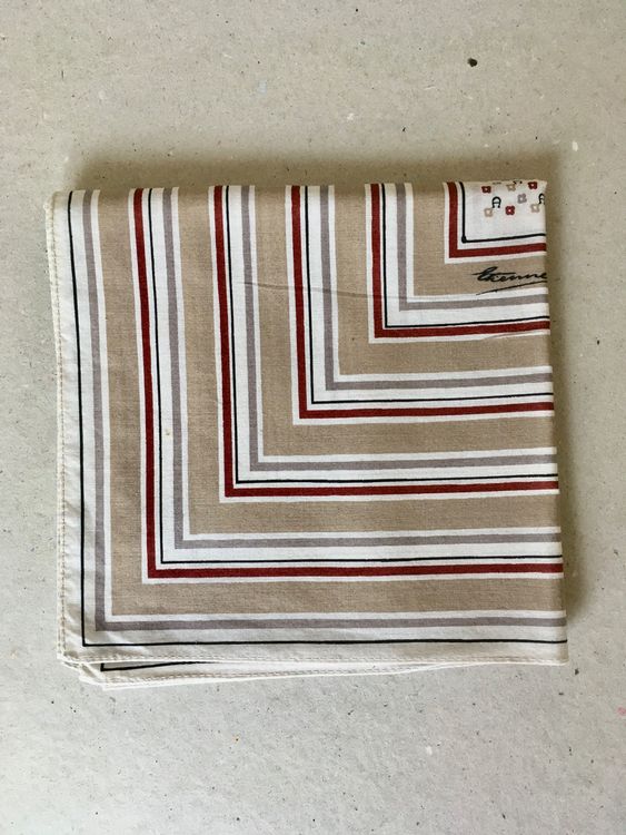 🟡 ORIGINAL Etienne AIGNER Foulard 1970er VINTAGE Bohemian🐇 (Neu (gemäss ...