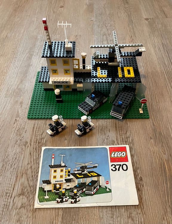 Vintage / Antik / Rarität Lego 370 Polizei Hauptquartier (Gebraucht) in ...
