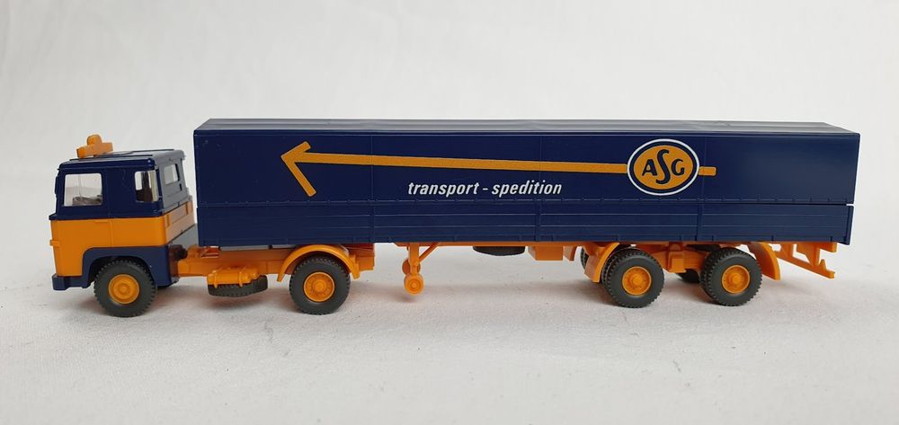 Wiking Scania "ASG Transport-Spedition" 1:87/H0 (Gebraucht) in Seon für ...