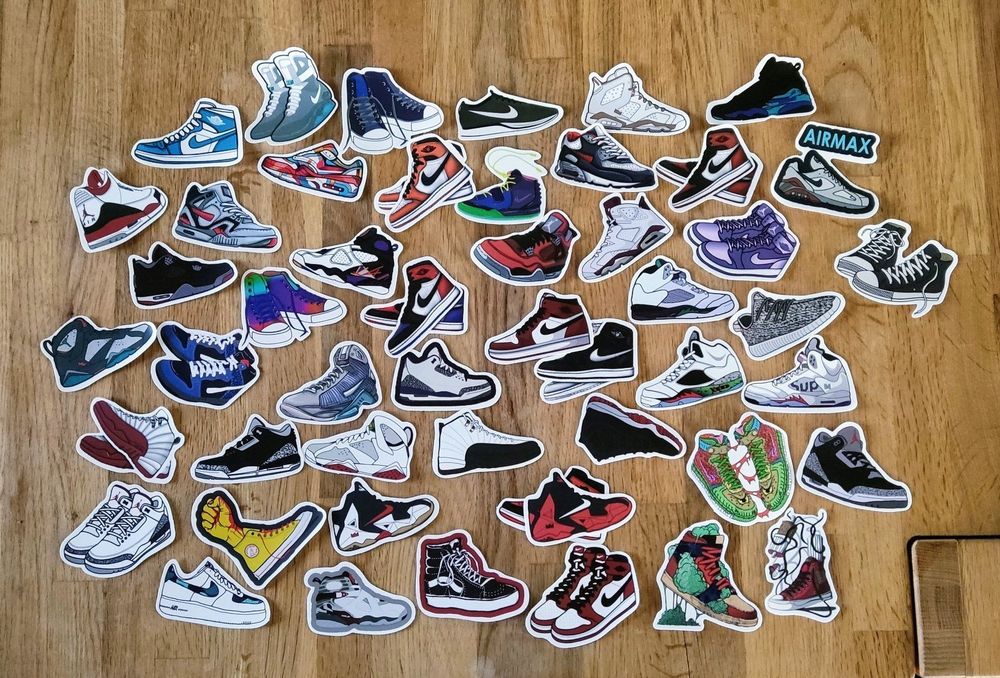 Jordan Sneaker Stickers (50Stk) (Neu und originalverpackt) in für CHF 9 ...