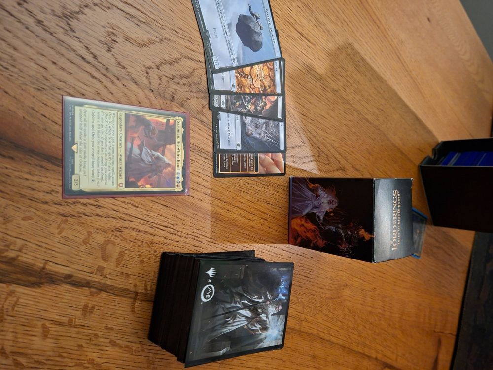 Magic the Gathering EDH Commander Deck Saruman LOTR (Neu (gemäss Beschreibung)) in Burgdorf für ...