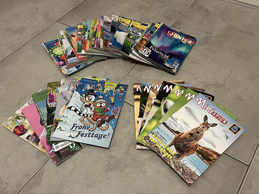 63 Kinderhefte JUNIOR, MiniSpick & MAKY (Gebraucht) in Thun für CHF 15 ...