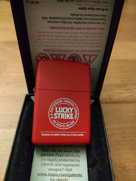 Zippo Lucky Strike | Kaufen auf Ricardo