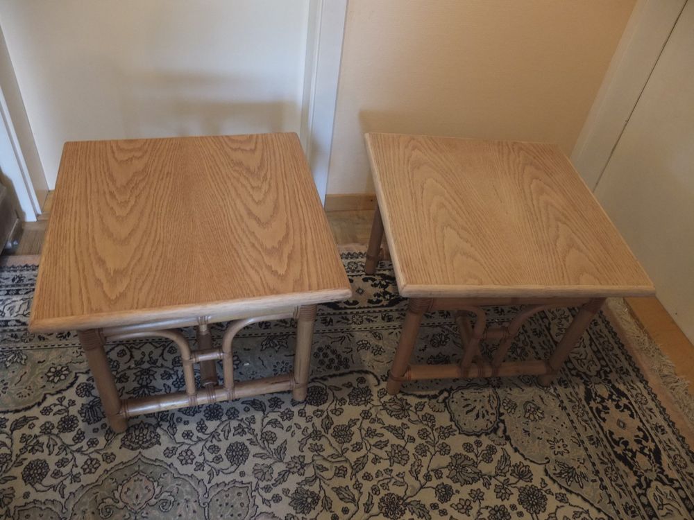 Zwei schöne Tischli - Nachttischli, Beistelltischli (Gebraucht) in St. Margrethen SG für CHF 10 ...